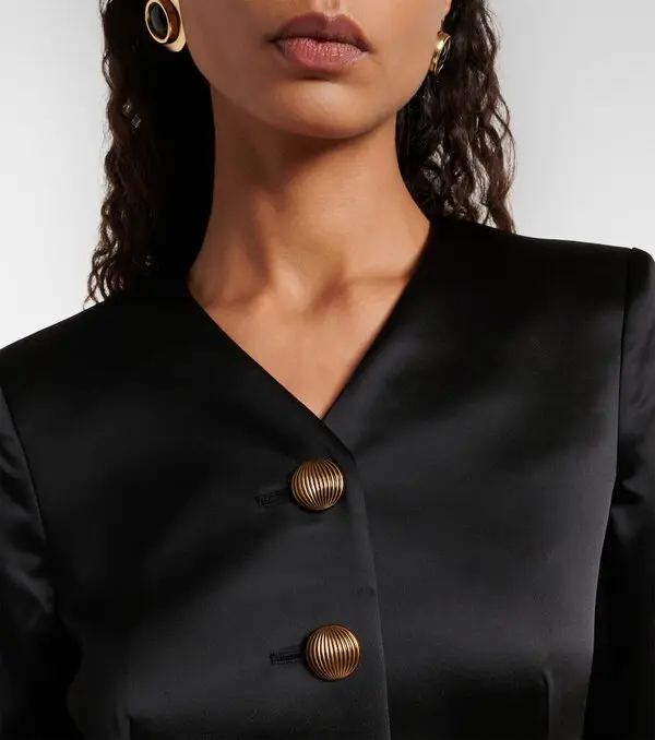 Veronica Beard Cynthia Satin Blazer