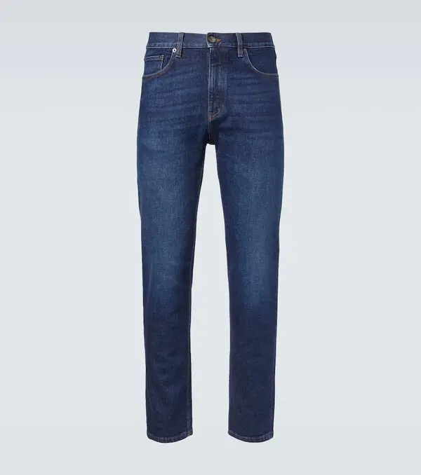 Zegna Mid-rise Straight Jeans