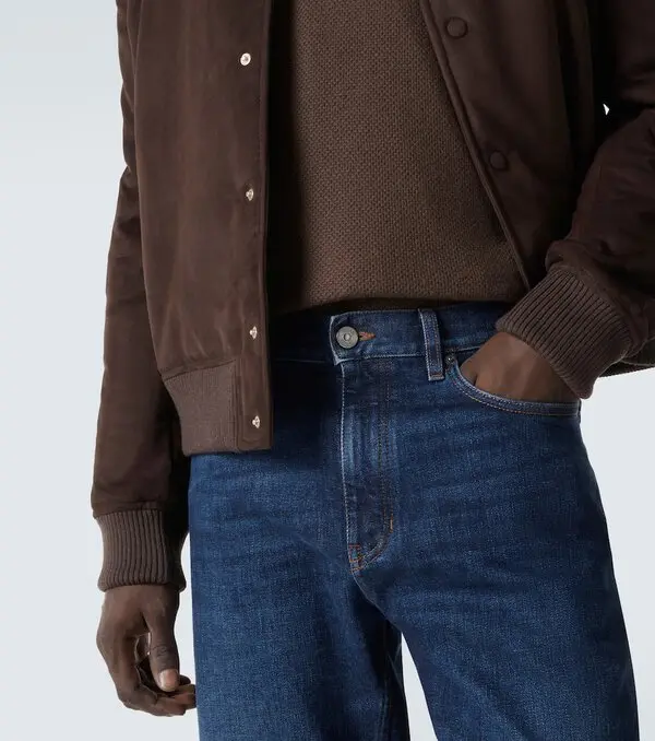 Zegna Mid-rise Straight Jeans