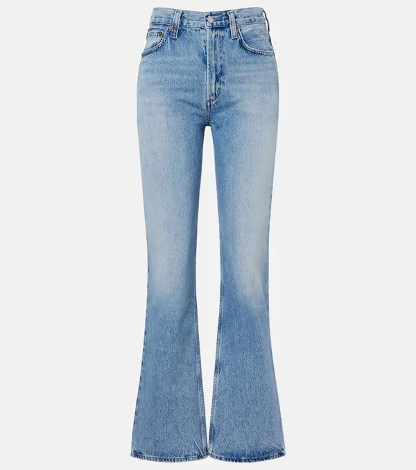 AGOLDE Leena Flared Jeans - Blue