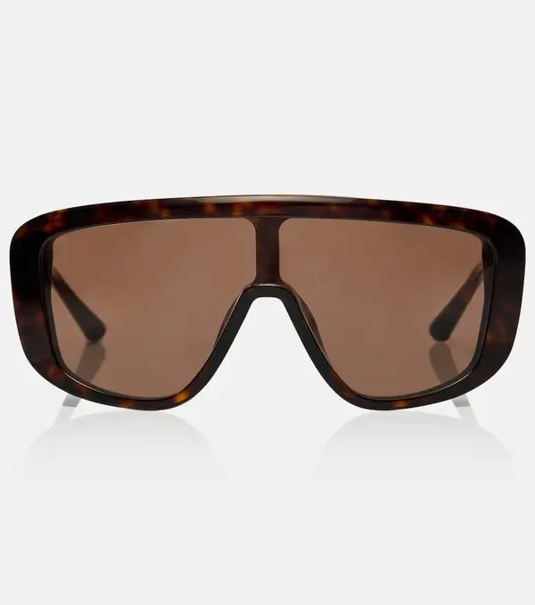 Dolce & Gabbana Dg Marlene Shield Sunglasses - Brown