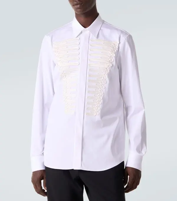 Alexander McQueen Cotton Poplin Shirt