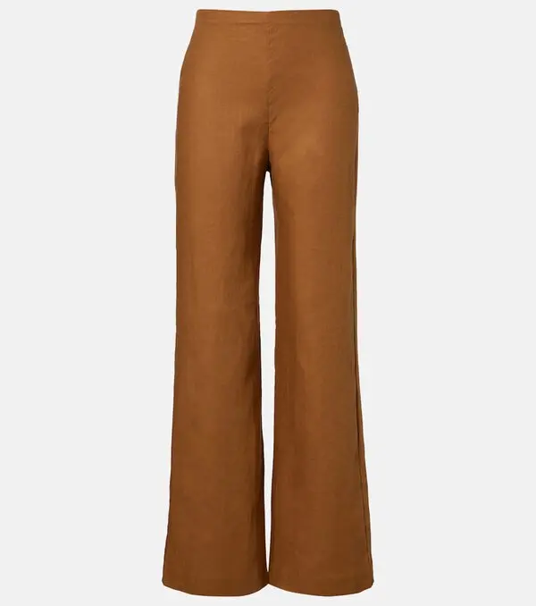 Faithfull The Brand Ilride Wide-leg Linen Pants