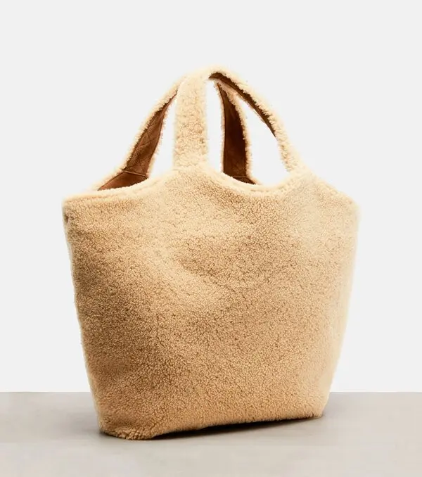 Saint Laurent Icare Maxi Shearling Shopper