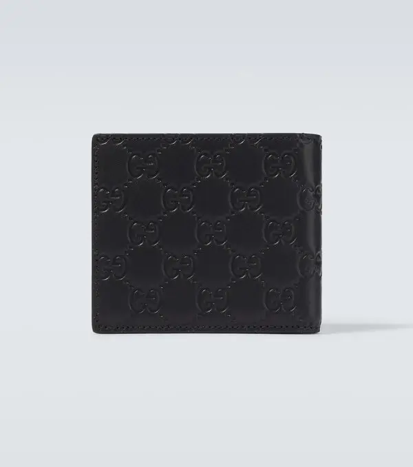Gucci Gg Emblem Leather Wallet