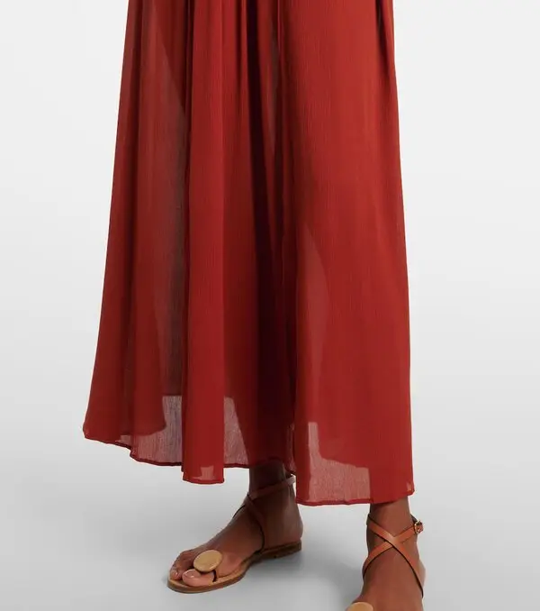 Poupette St Barth Colette Maxi Dress - Orange