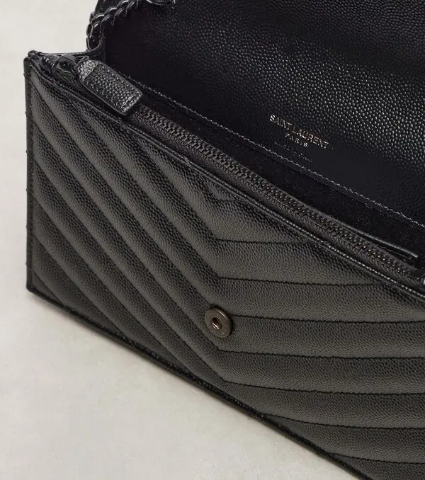 Saint Laurent Cassandre Envelope Small Wallet On Chain
