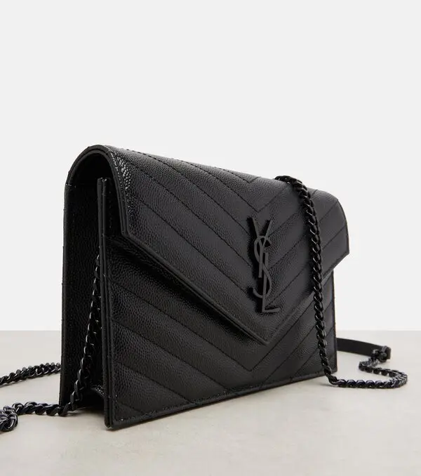 Saint Laurent Cassandre Envelope Small Wallet On Chain