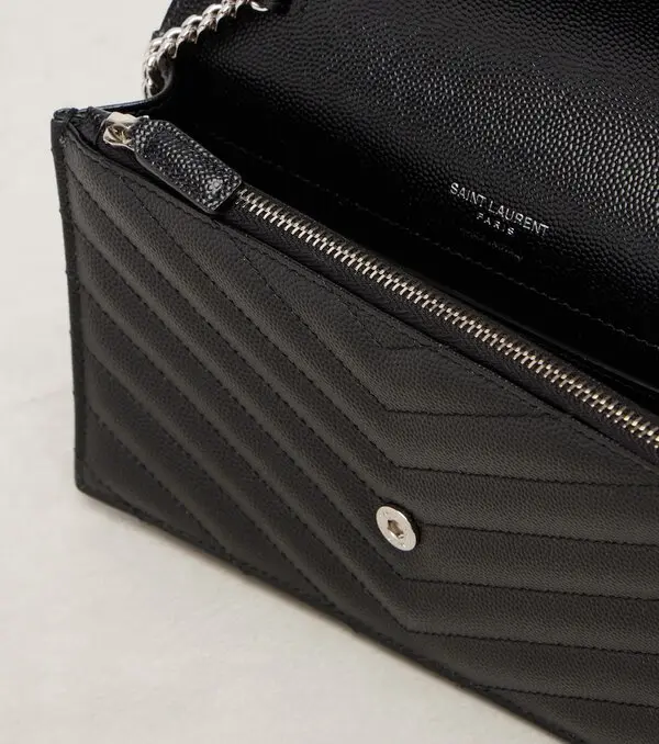 Saint Laurent Cassandre Envelope Small Wallet On Chain