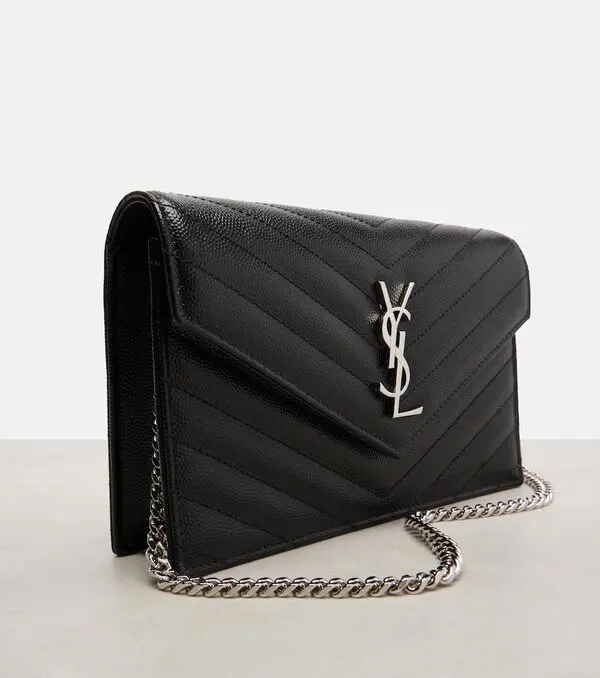Saint Laurent Cassandre Envelope Small Wallet On Chain