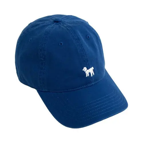 LOST PATTERN Baseball Cap With Embroidered Logo - Royal Blue