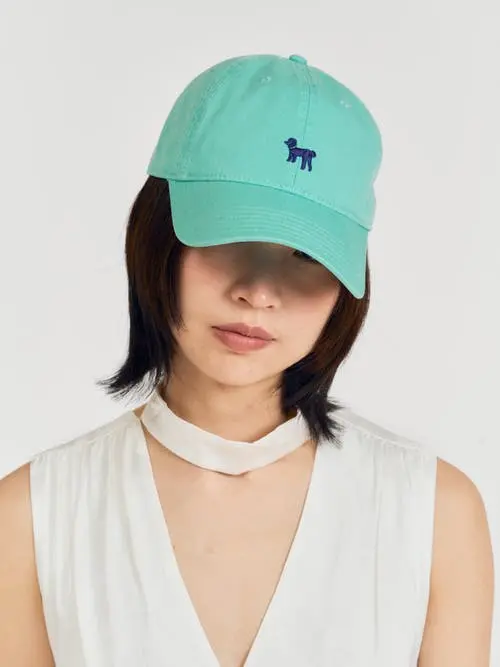 LOST PATTERN Baseball Cap - Teal Green