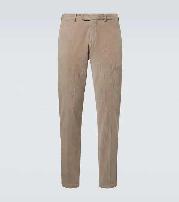 Thom Sweeney Cotton-blend Corduroy Slim Pants