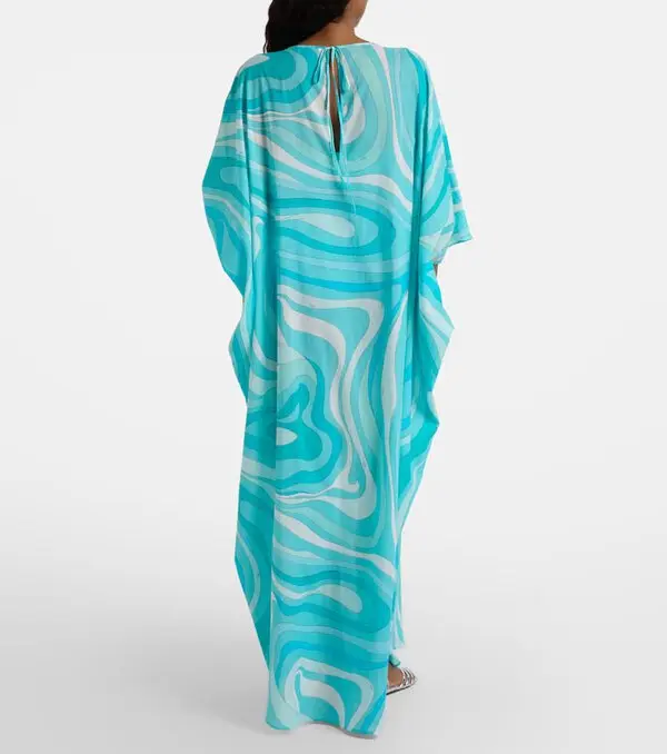 Emilio Pucci Marmo Cotton Kaftan
