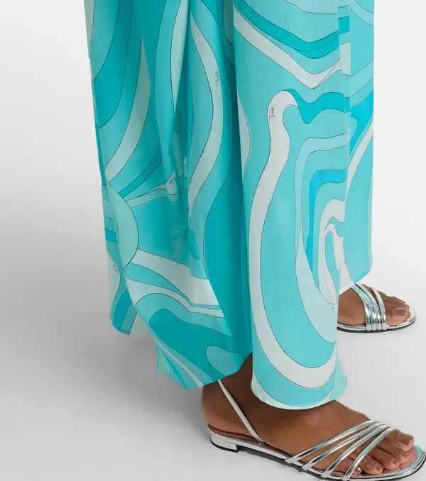 Emilio Pucci Marmo Cotton Kaftan