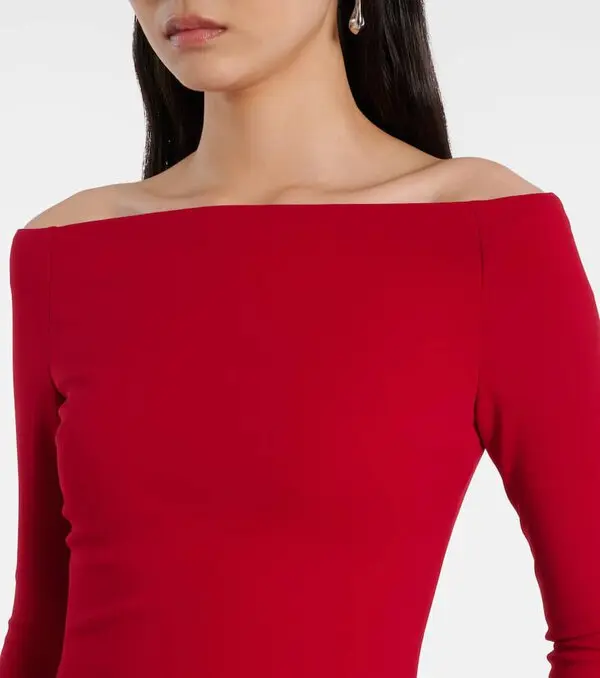 Solace London Anica Off-shoulder Gown