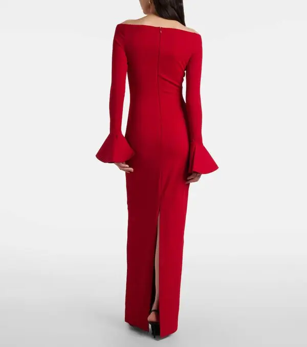 Solace London Anica Off-shoulder Gown