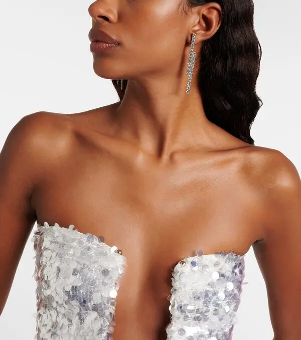 JENNIFER BEHR Gwen Crystal Drop Earrings