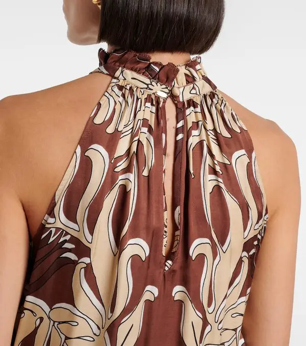 Poupette St Barth Bianca Printed Minidress