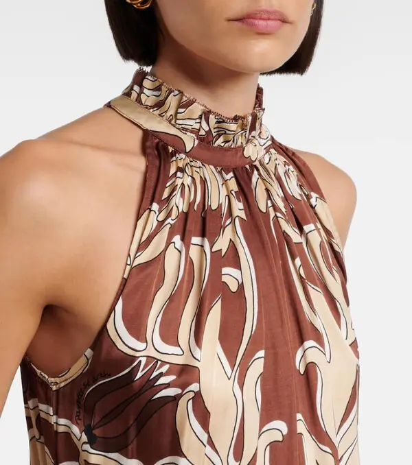 Poupette St Barth Bianca Printed Minidress