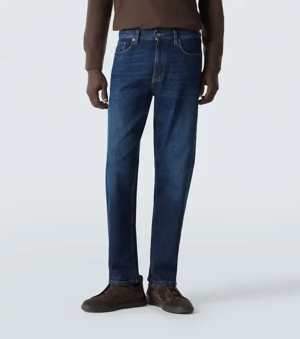 Zegna Mid-rise Straight Jeans