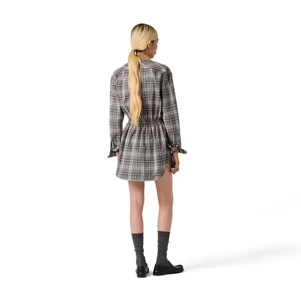Miu Miu Flannel Mini-dress