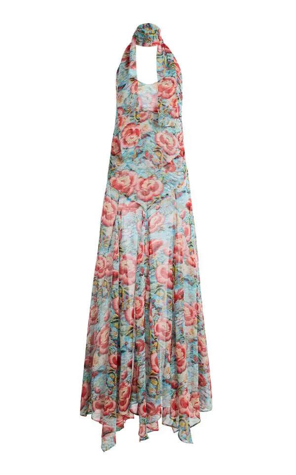 SIEDRES Floral Maxi Dress