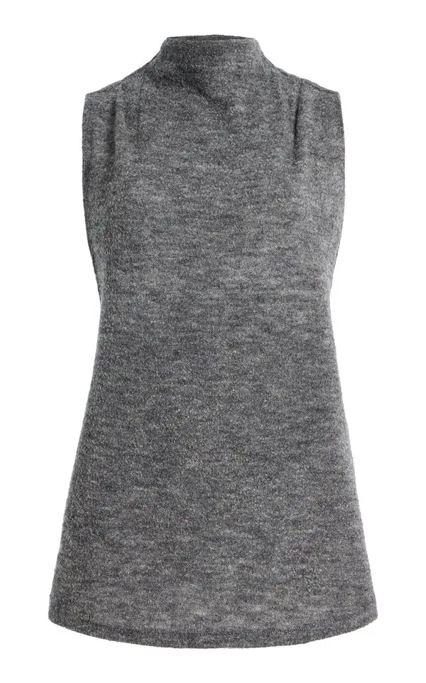Proenza Schouler White Label Sleeveless Knit Top - Grey