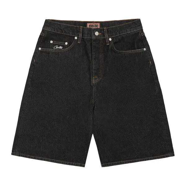 CORTEIZ Crest Chainstitch Denim Short