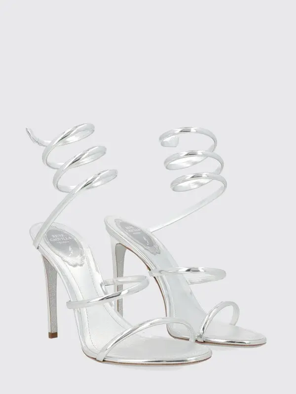 Rene Caovilla Cleo Sandals - Silver