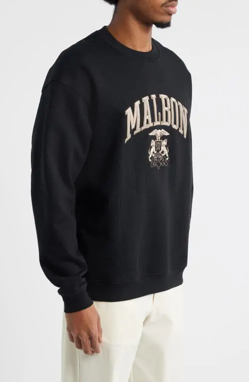 MALBON Range Oxford Cotton Sweatshirt