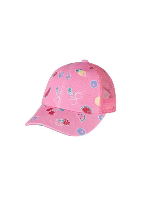HUXBABY Fruit Emoji Cap - Begonia Pink