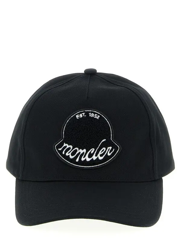 Moncler Baseball Cap - Black