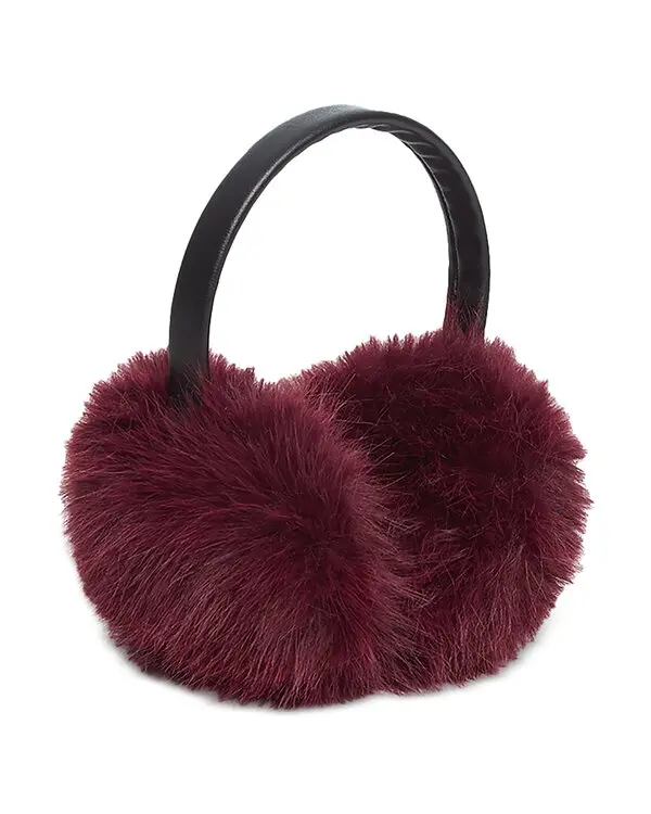 Apparis Faux Fur Earmuffs - Merlot