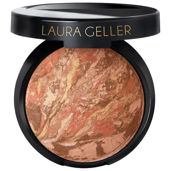 Laura Geller Beauty Balance And Glow Illuminating Baked Powder Foundation - Deep