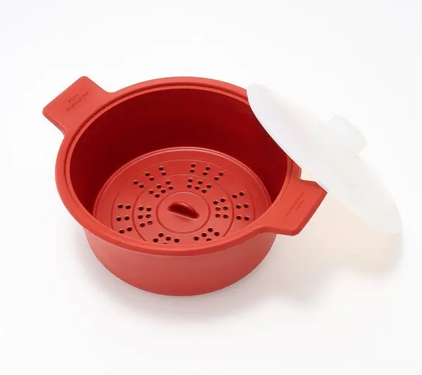GOOD HOUSEKEEPING Silicone Microwave Multi-cook Pot