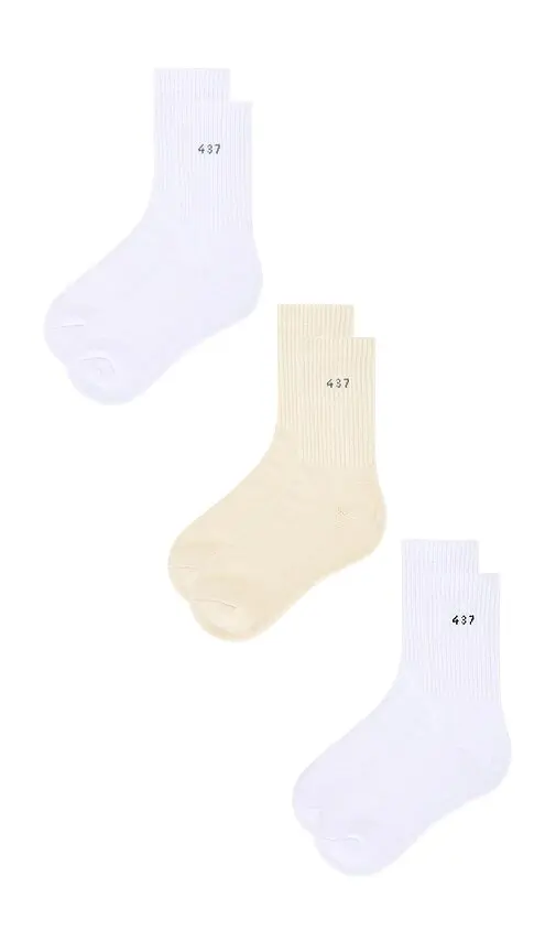437 3-pack Crew Socks
