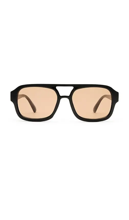 AIRE Aquarius Sunglasses - Black & Tan Tint