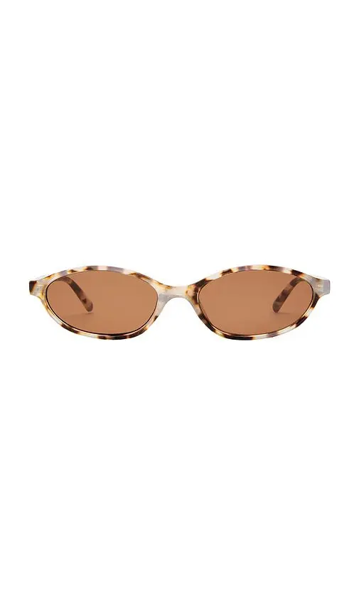 AIRE Earthshine Sunglasses - Cookie Tort & Brown Tint