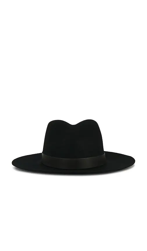 Janessa Leoné Ross Fedora Hat - Black
