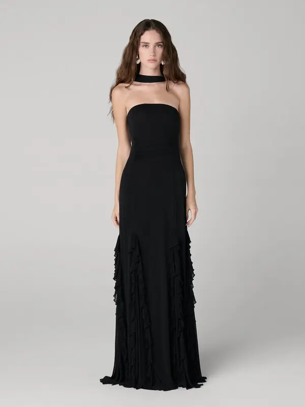 Diane Von Furstenberg Mira Strapless Maxi Dress