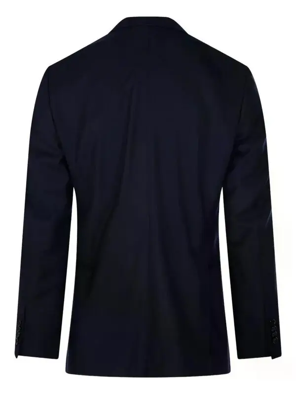 LARDINI Notched-lapel Single-breasted Blazer