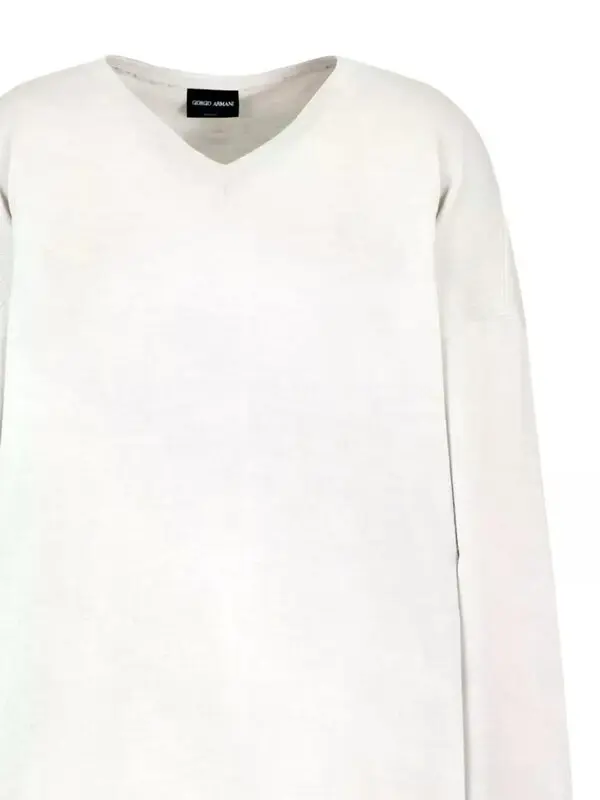 Giorgio Armani Long-sleeve V-neck Sweater