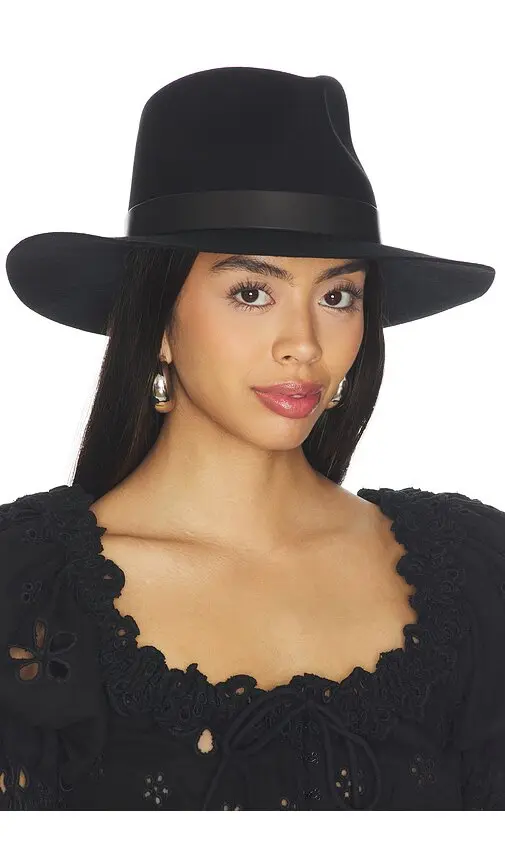 Janessa Leoné Ross Fedora - Black