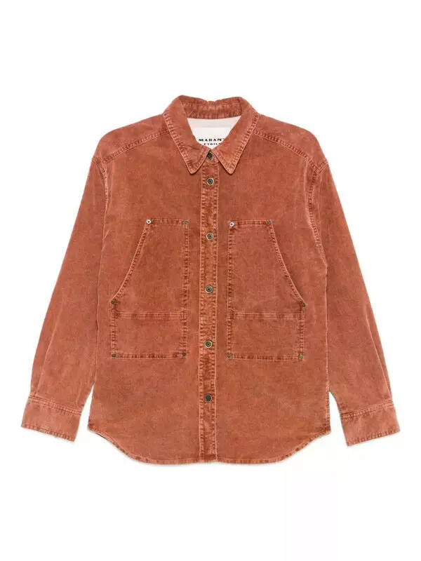 MARANT ETOILE Oriana Corduroy Shirt Jacket