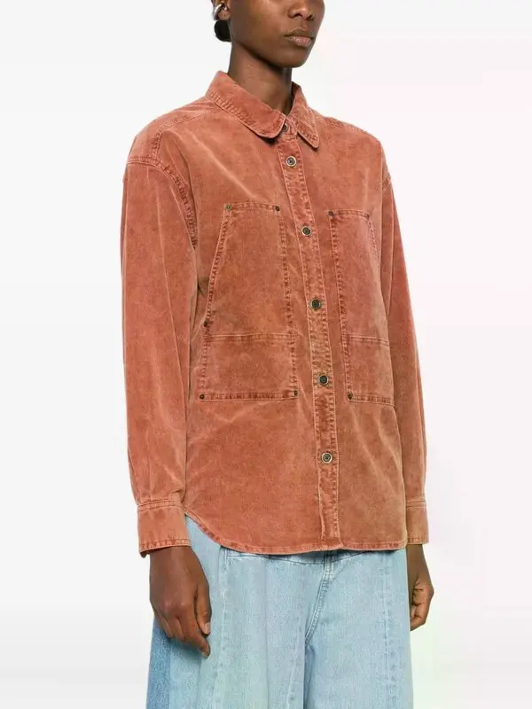 MARANT ETOILE Oriana Corduroy Shirt Jacket