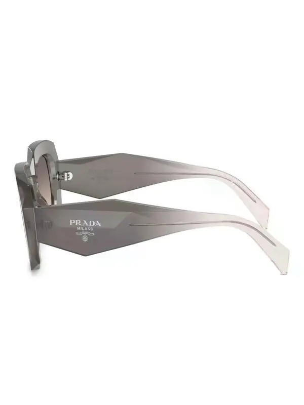 Prada Symbole Oversized Sunglasses - Grey