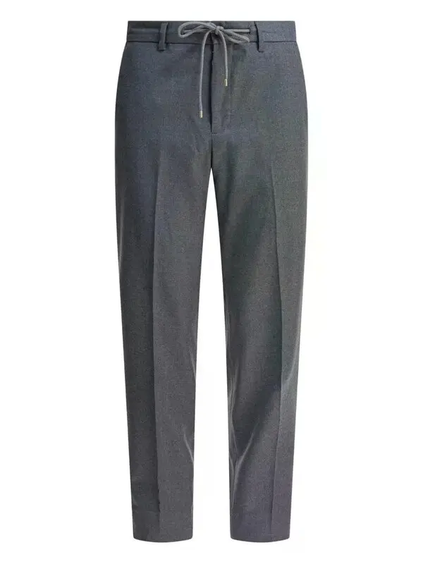 BRIGLIA 1949 Paloma Drawstring Trousers - Grey