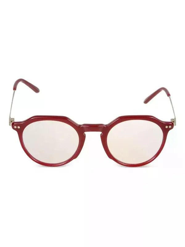 Kàdor Rayan Round-frame Glasses - Red