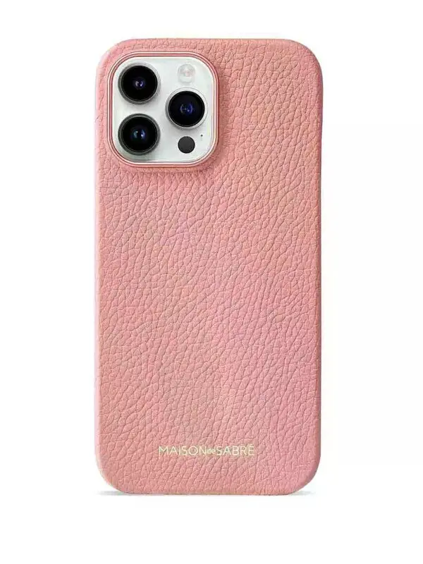 MAISON DE SABRE Leather Iphone 15 Pro Case